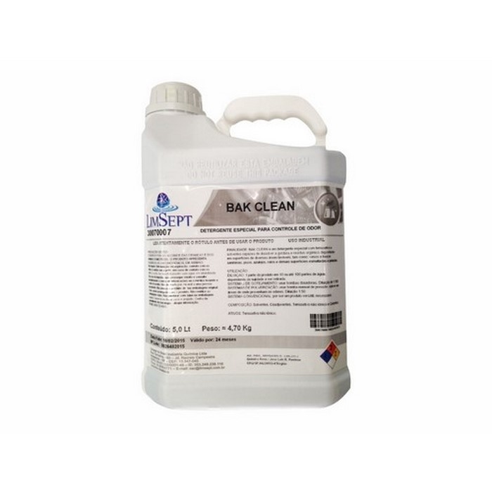 CONTROLADOR ODORES LIMSEPT BAK CLEAN 5L 30070007 – Flaire