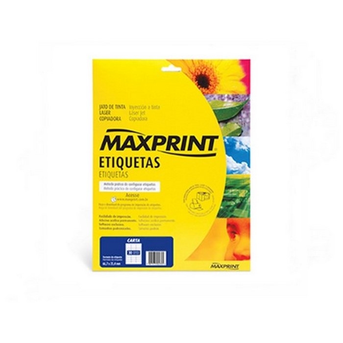 ETIQUETA MAXPRINT A4351 21 2MMX38 2MM C 100FLS – Flaire